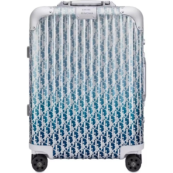RIMOWA | Bags | Dior X Rimowa Carry On Luggage Gradient Blue | Poshmark